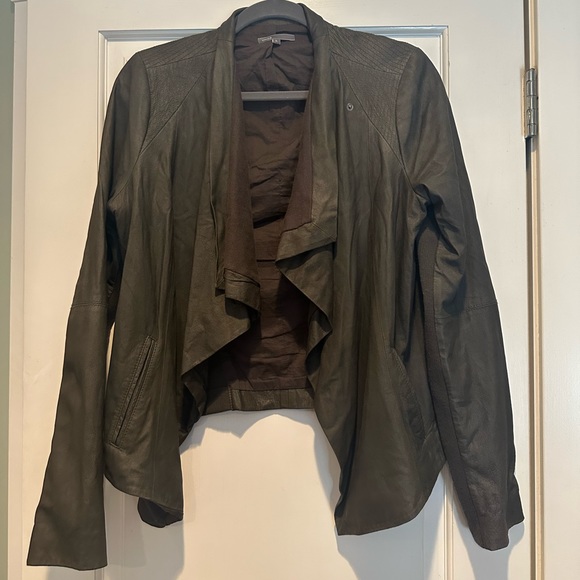 Vince | Jackets & Coats | Vince Leather Jacket | Poshmark